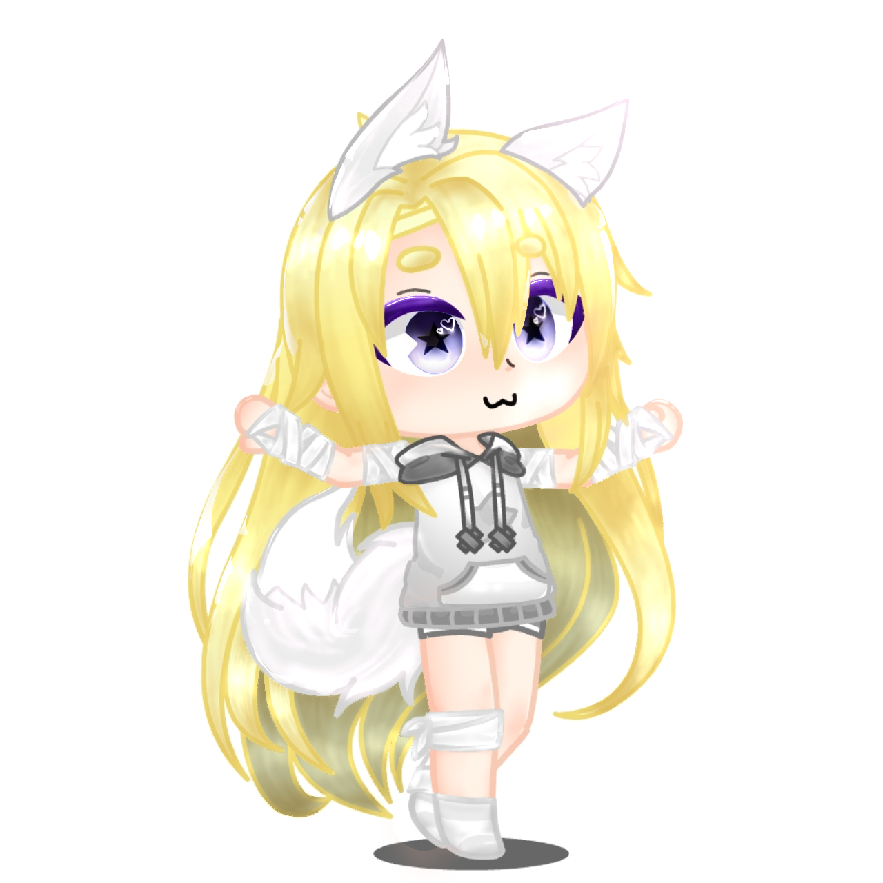 Gacha Club girl fox - ibisPaint