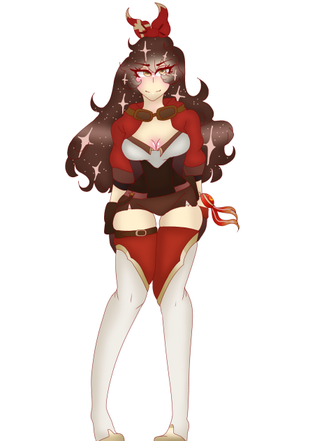 heyo amber from genshin by she's swag - ibisPaint