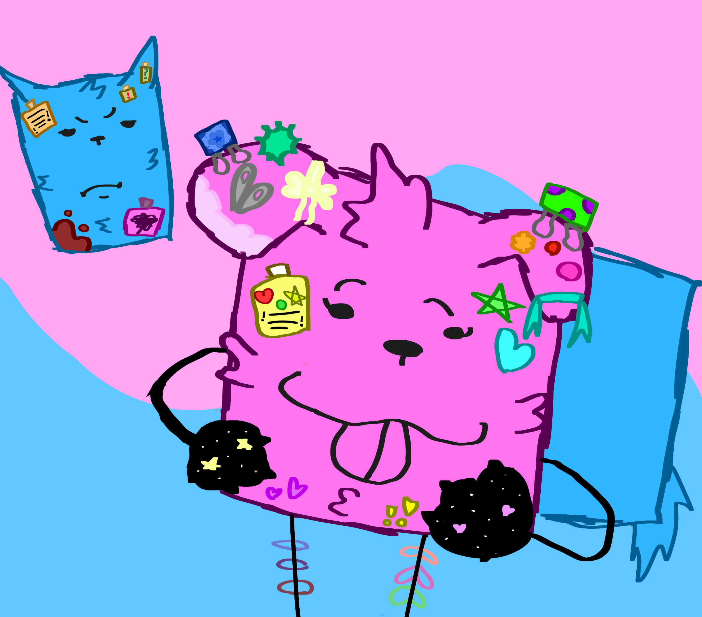 Drawing my Bfdi ocs rlly detailed part 1 - ibisPaint