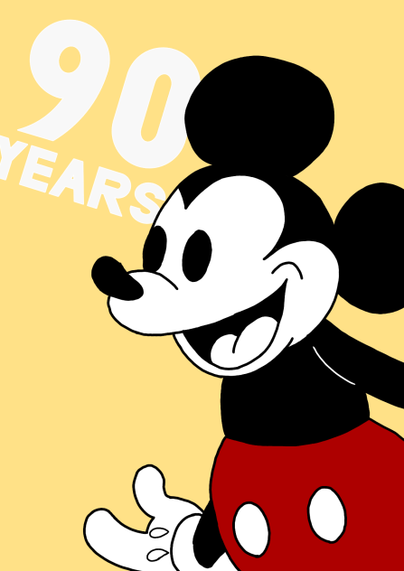 Mickey Mouse 90 years 1 - ibisPaint