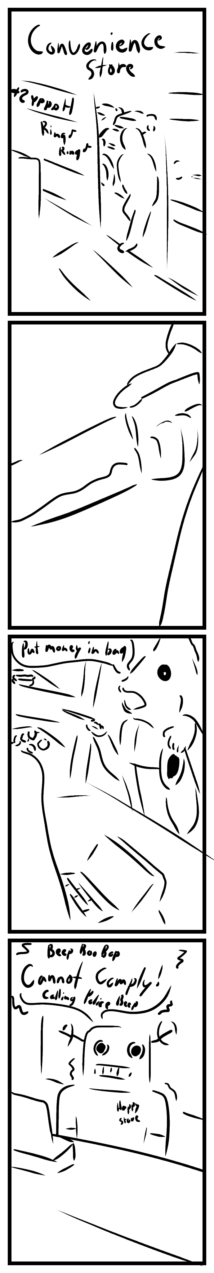 4コマConvenience Store - ibisPaint