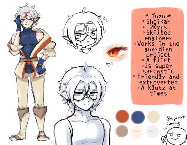 LOZ oc no. 3 - Yuzu 🍋 - ibisPaint