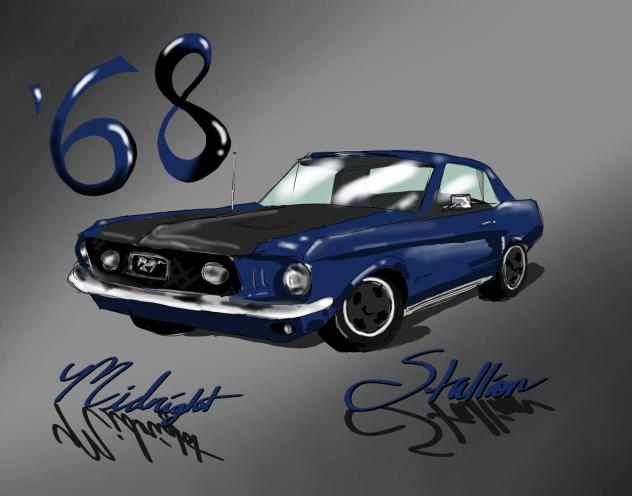 Midnight Stallion - ibisPaint