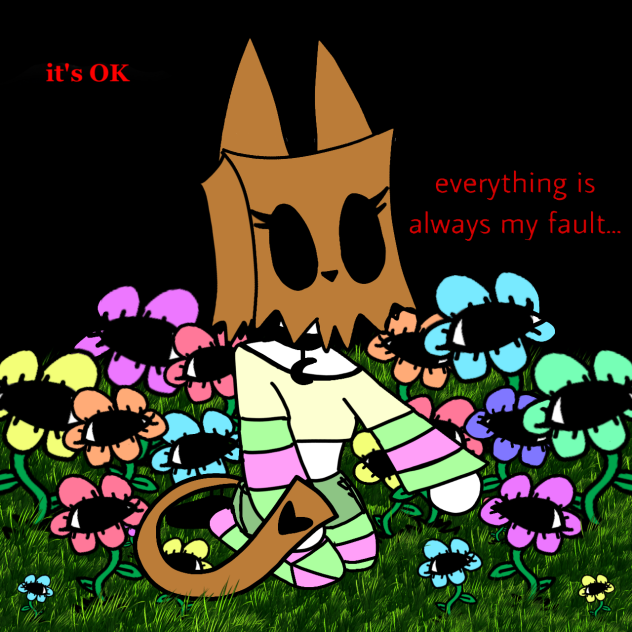 is okay...everything is always my fault - ibisPaint