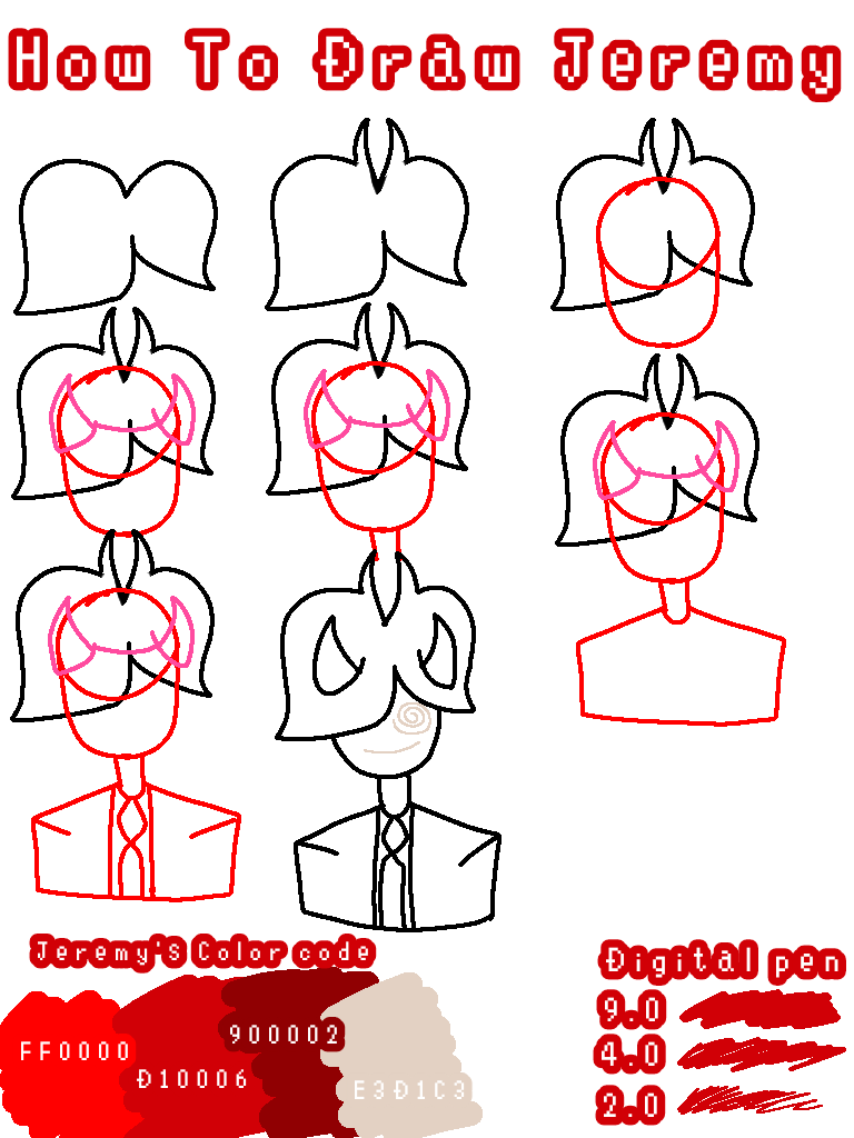 How to draw Jeremy - ibisPaint