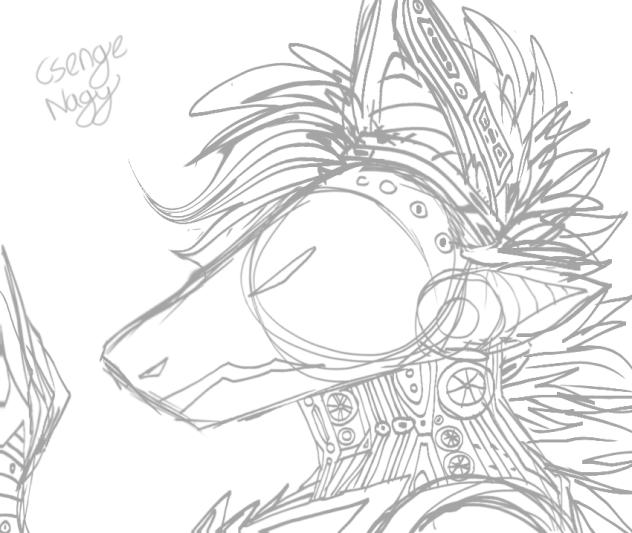 PROTOGEN BASE TO DRAW OVER - ibisPaint