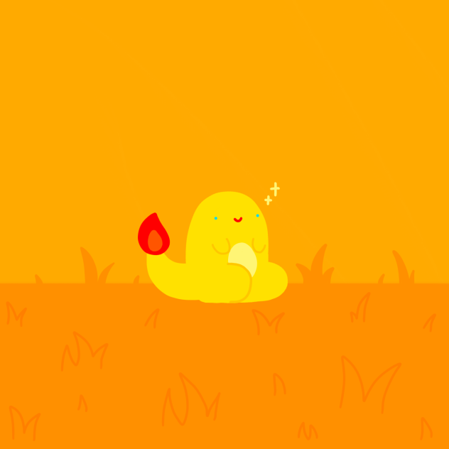 Shiny charmander - ibisPaint