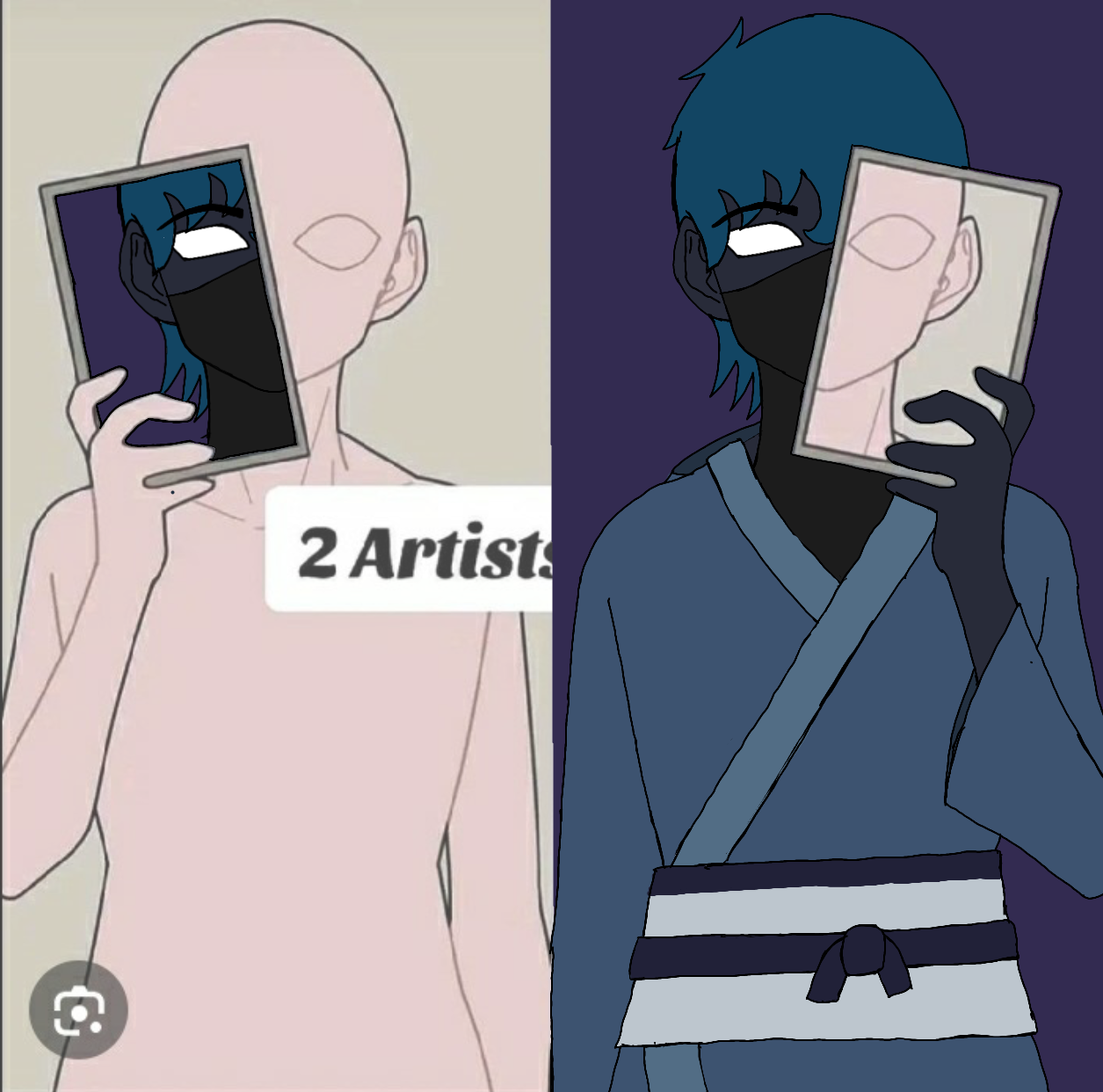 Two artists, one base - ibisPaint