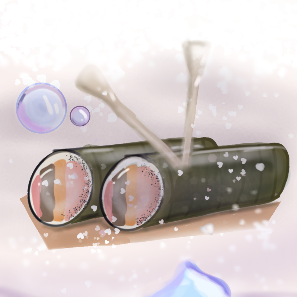 Long sushi roll - ibisPaint