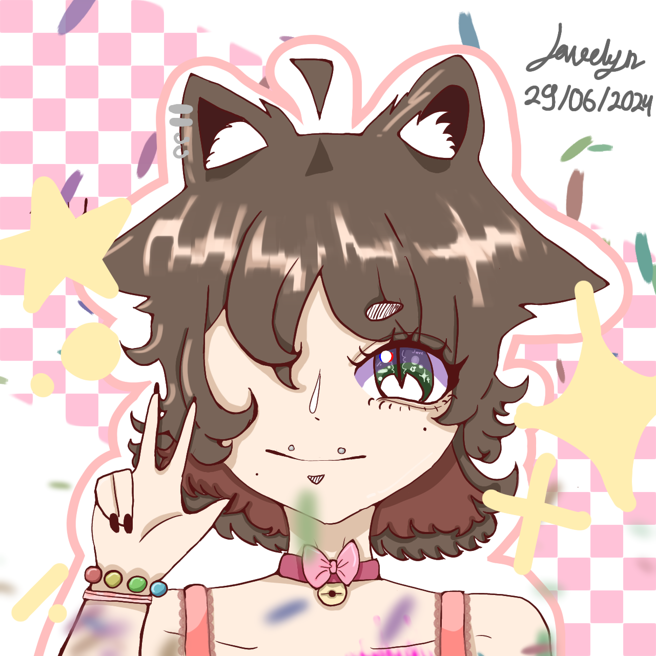 Innocent kitty! - ibisPaint