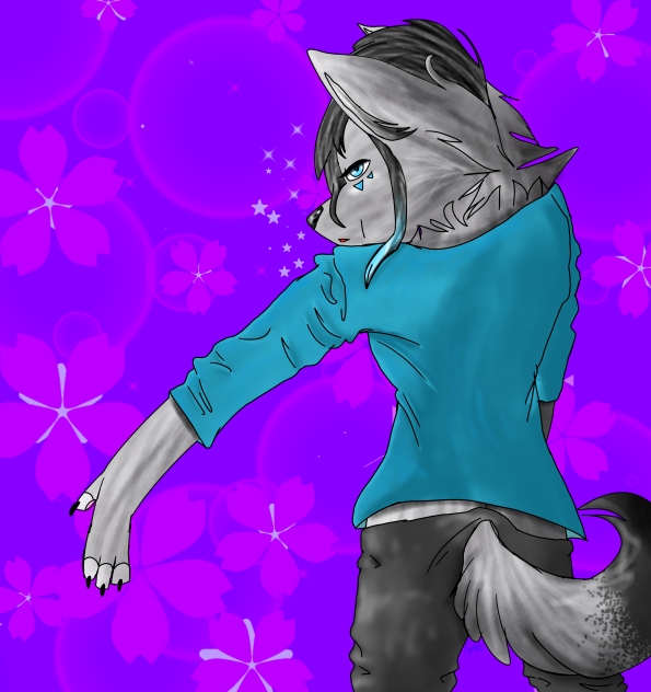 Draw Wolf Fanart - ibisPaint