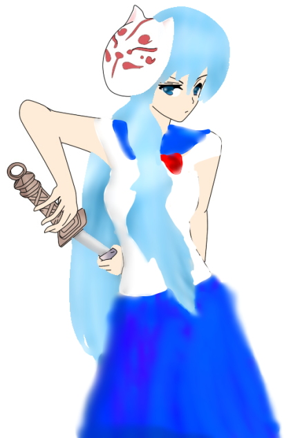 My another Oc Character Mizu - ibisPaint