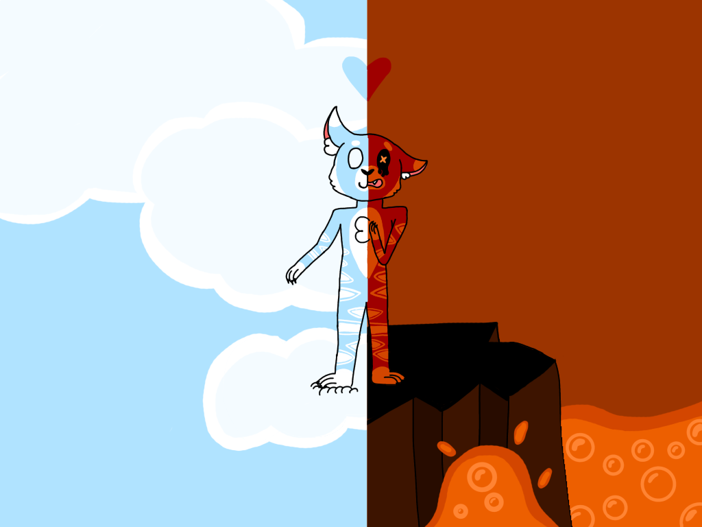 Two sides - ibisPaint