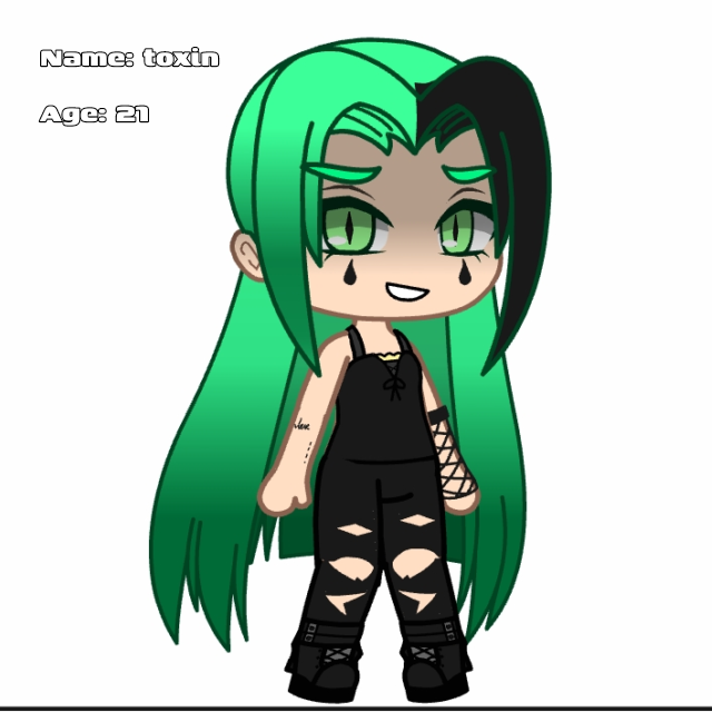 how my gacha OC has changed - ibisPaint