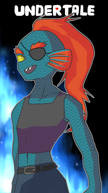 Undyne - ibisPaint