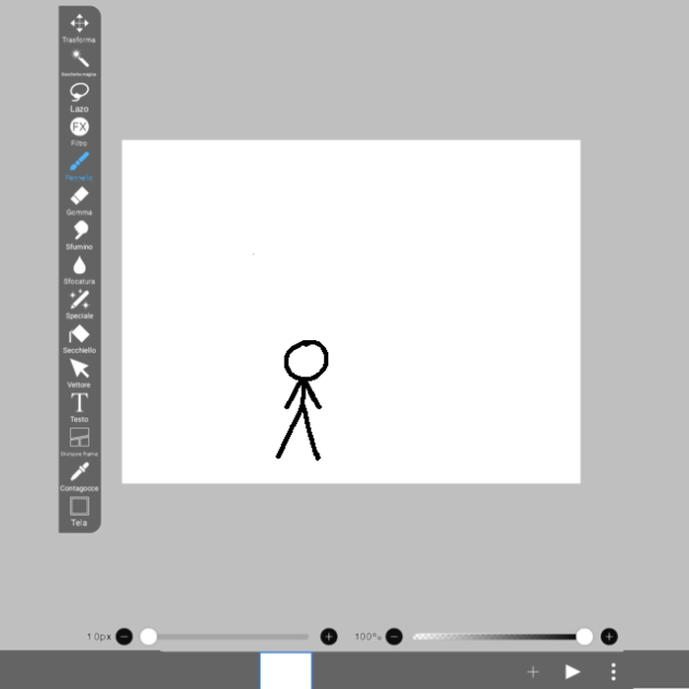 stickman be like - ibisPaint