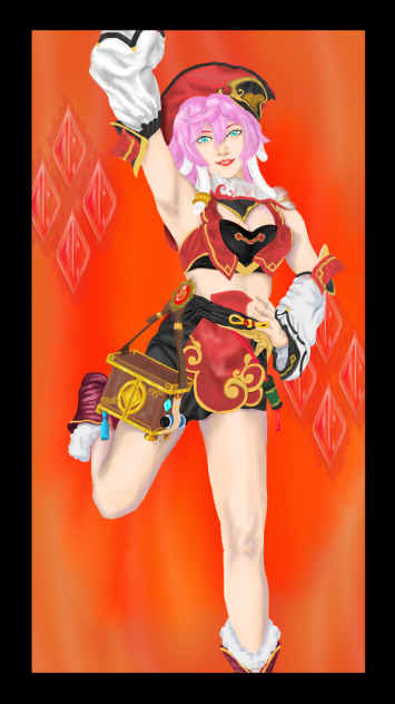 Yanfei fan-art - ibisPaint