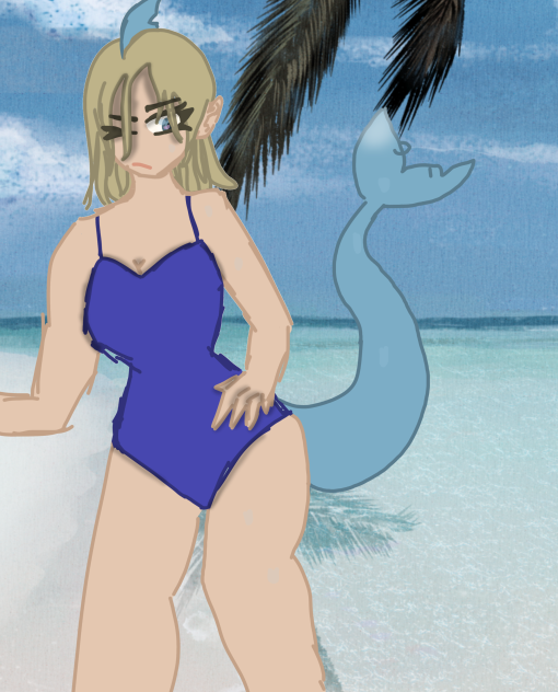 Why is she angry - ibisPaint