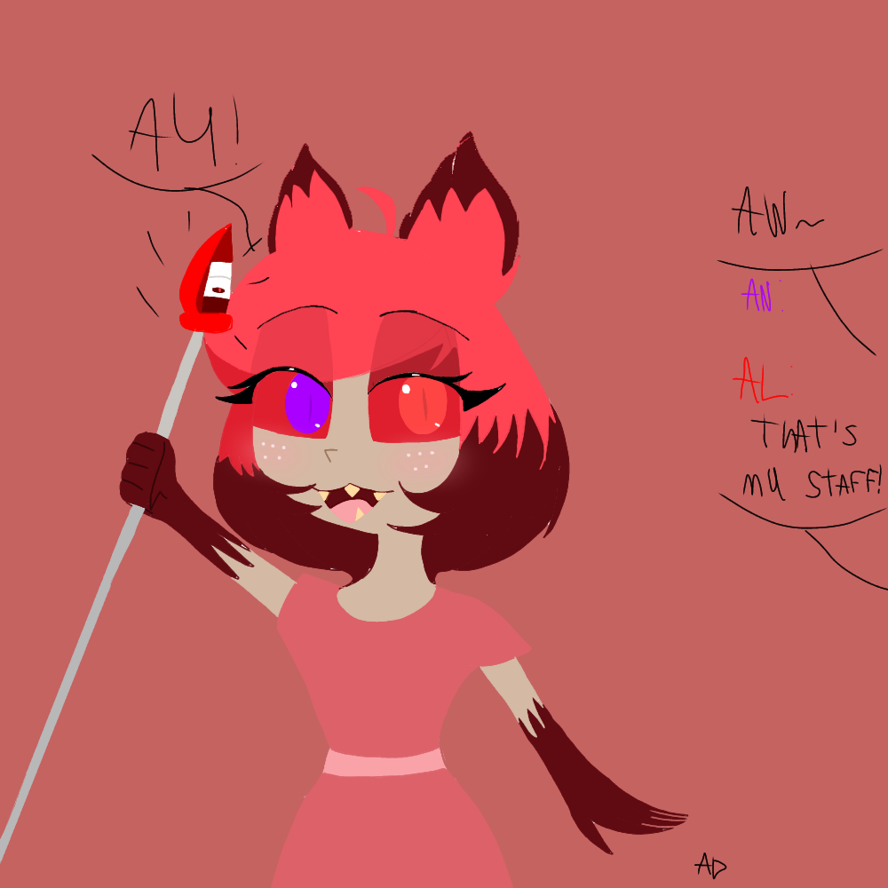 The Staff Thief - ibisPaint