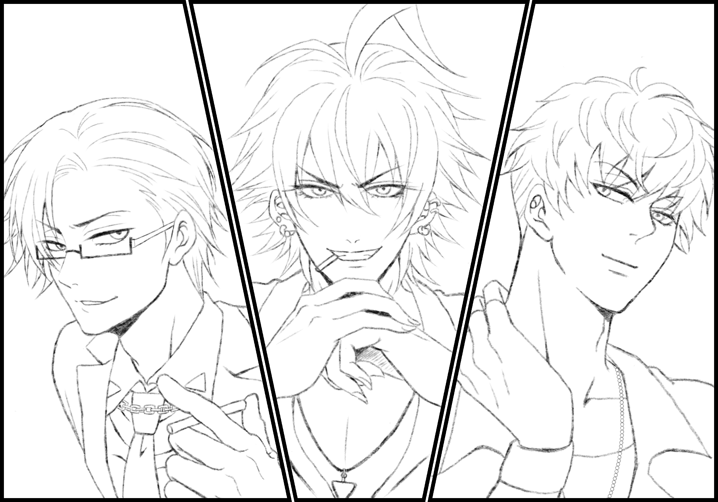 MAD TRIGGER CREW 線画 - ibisPaint