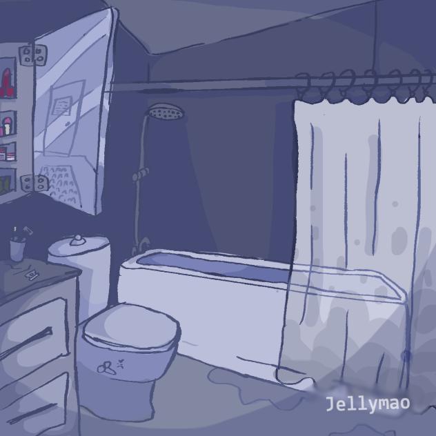 Background practice (bathroom) - ibisPaint