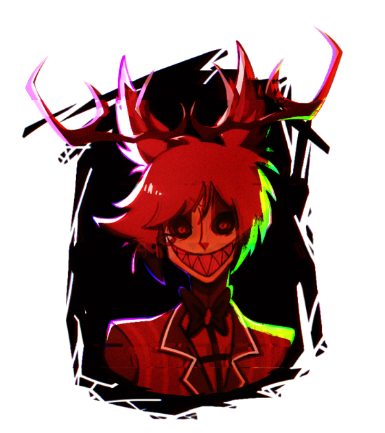 Alastor (Demon form) - ibisPaint