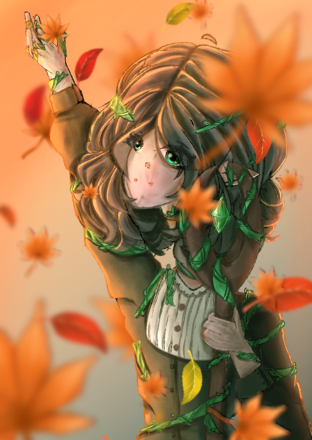 🍁 welcome in the fall 🍁 - ibisPaint
