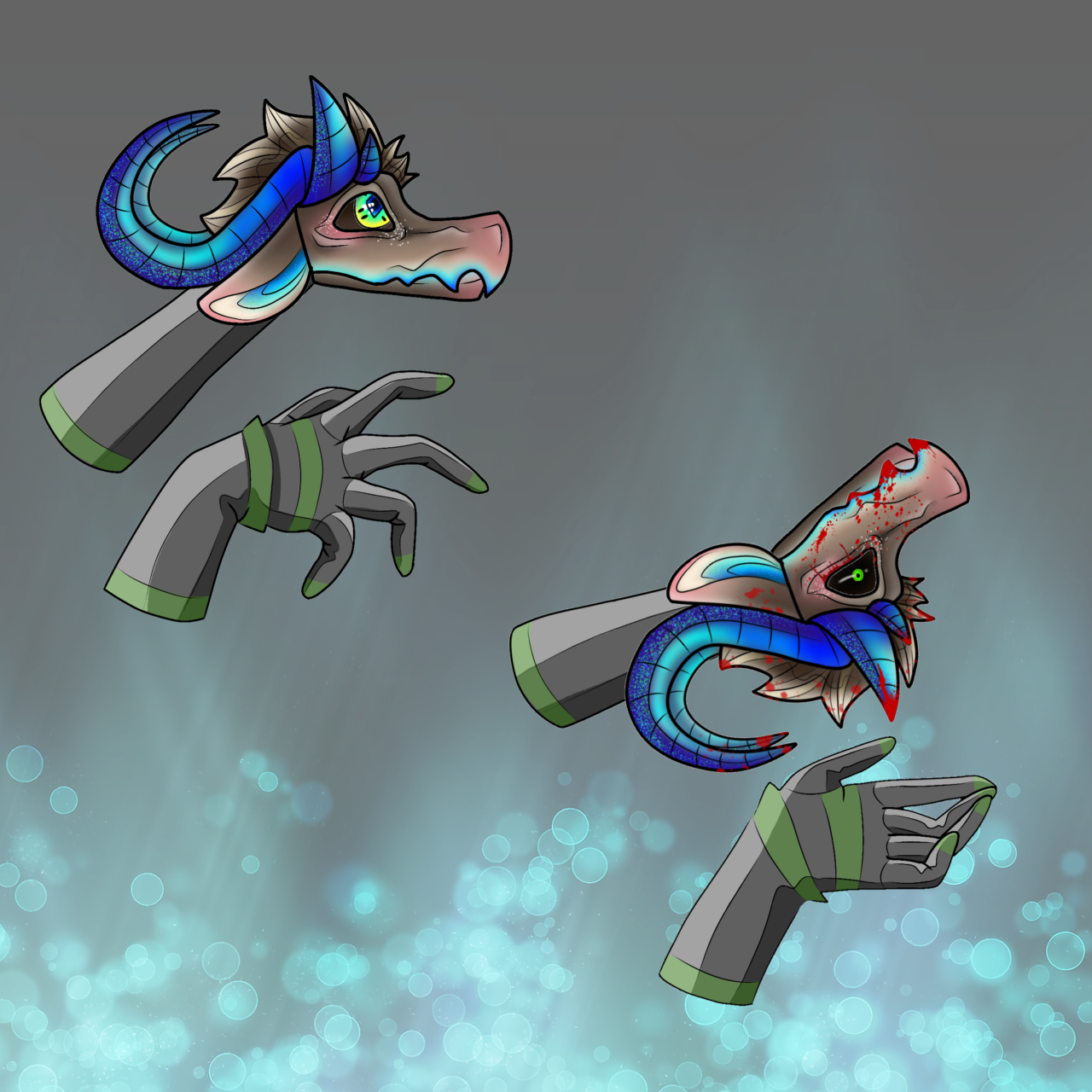 My Dragon Puppet Design - ibisPaint