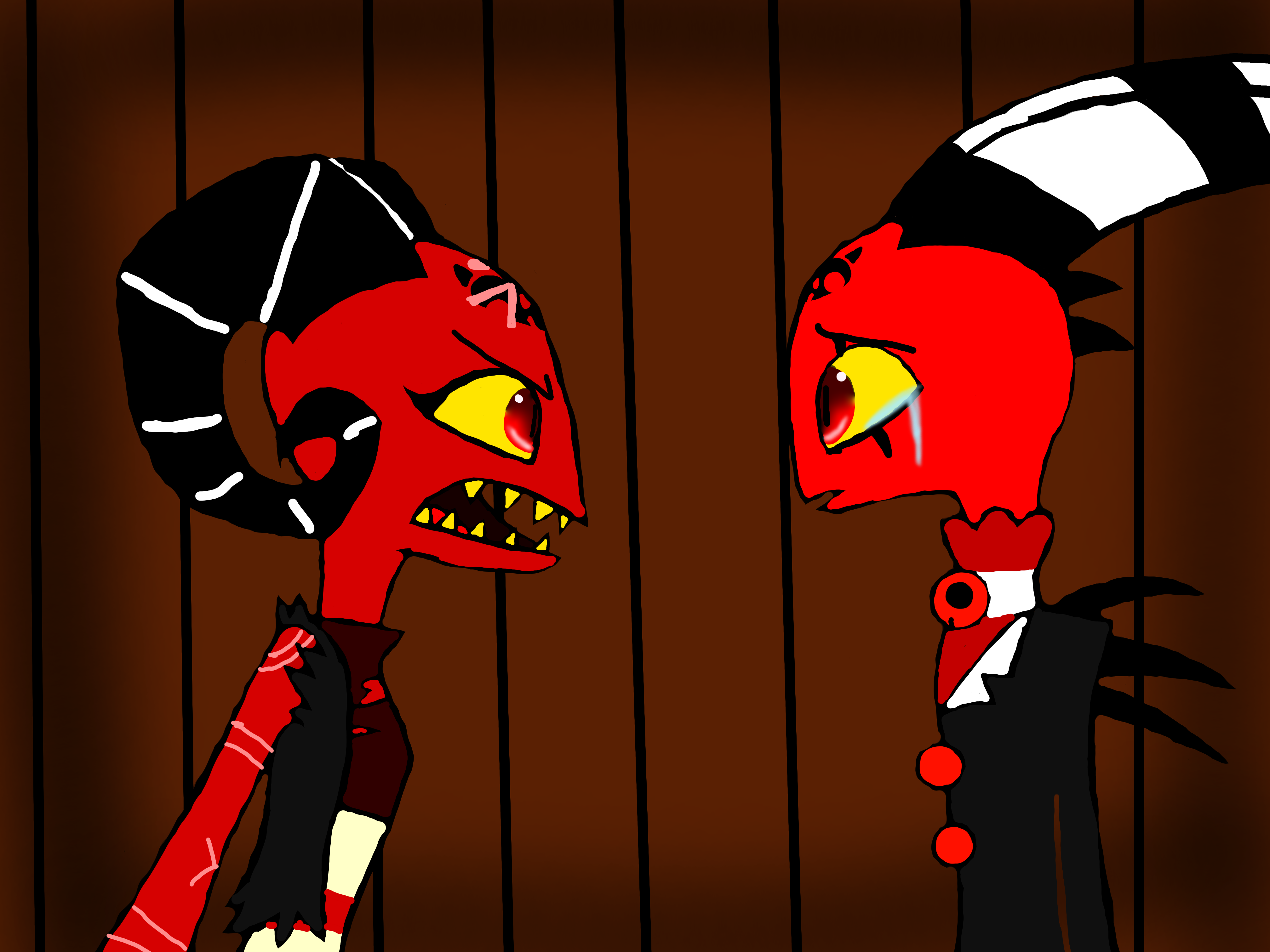 I hate you, Blitzo! - ibisPaint