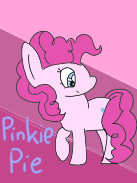 Pinkie Pie's Big tail - ibisPaint