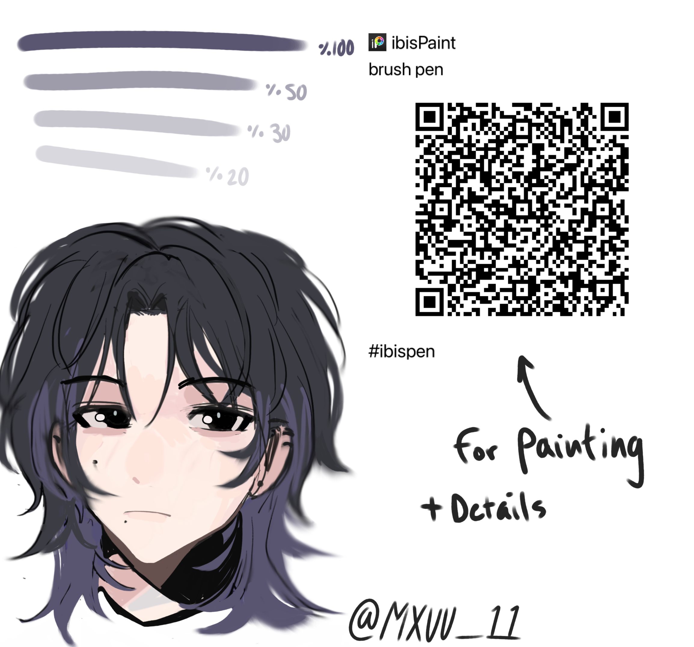 Brush penn - ibisPaint