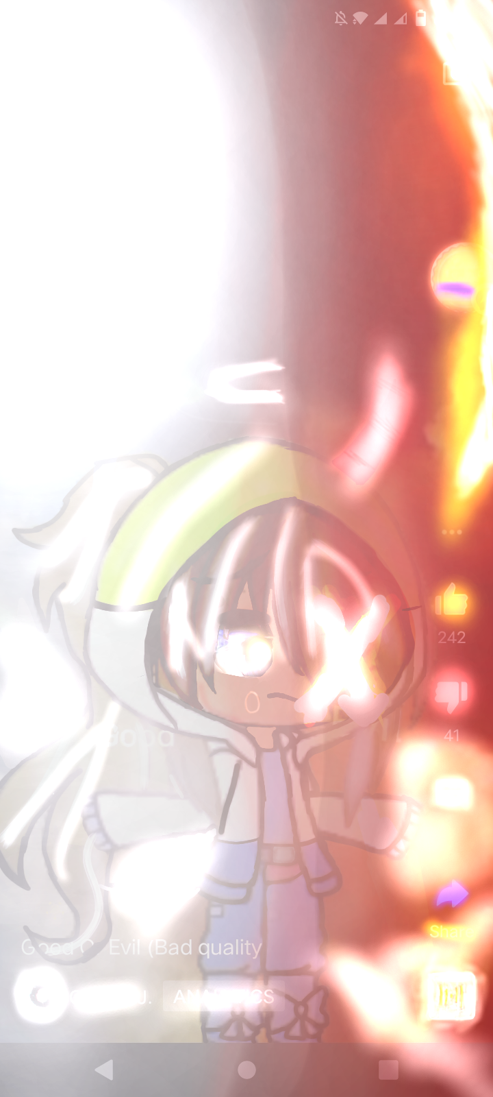 adding too much glow gacha life - ibisPaint