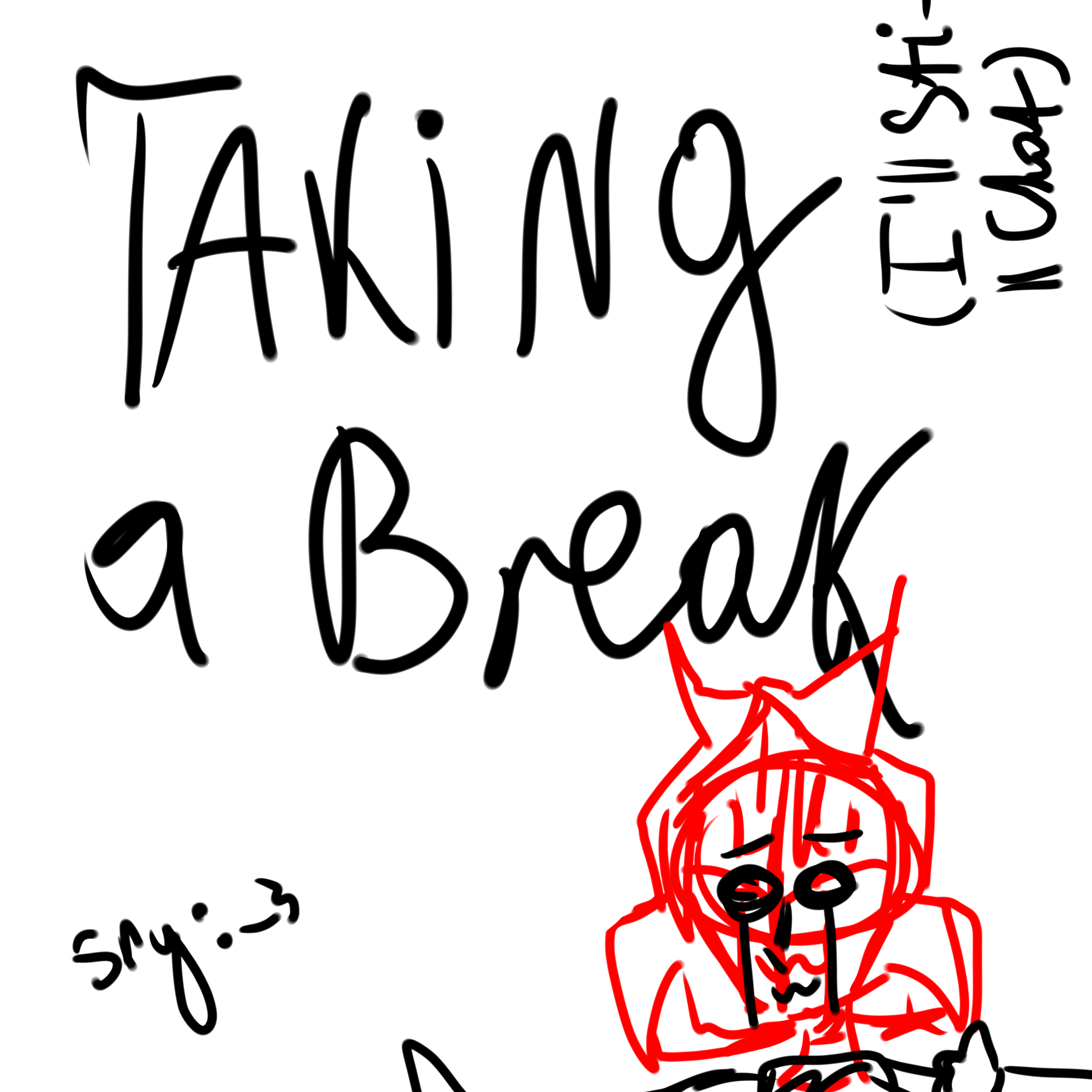 Taking a break! - ibisPaint