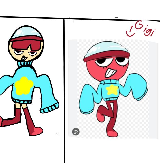 Gigi but a human - ibisPaint