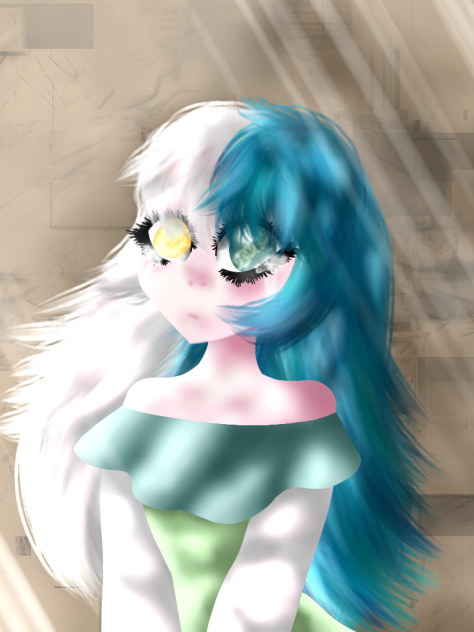 Glass Girl - ibisPaint