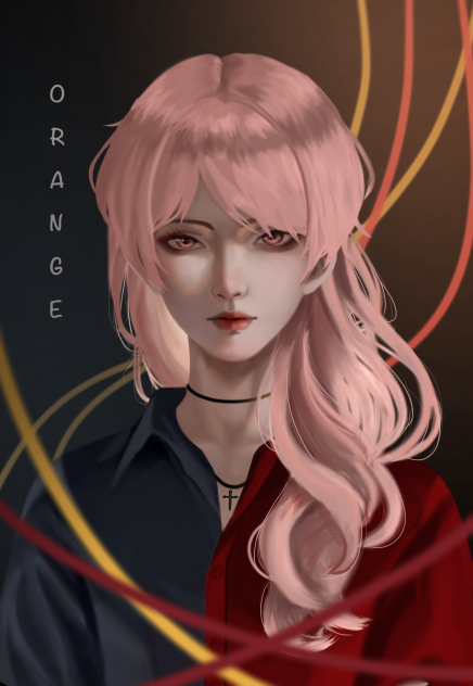 Orange (Hoa Hướng Dương) - ibisPaint