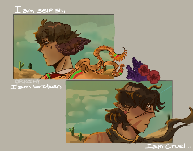 Never love an anchor - ibisPaint