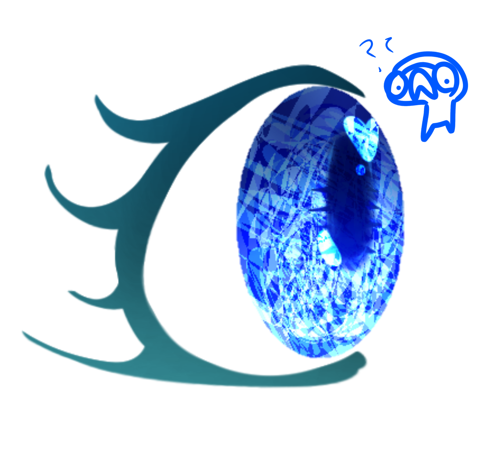 weird eye lol - ibisPaint