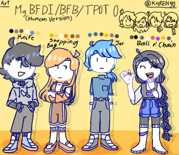 bfdi oc 2 (human) - ibisPaint