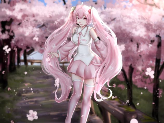 Sakura miku ^^ - ibisPaint