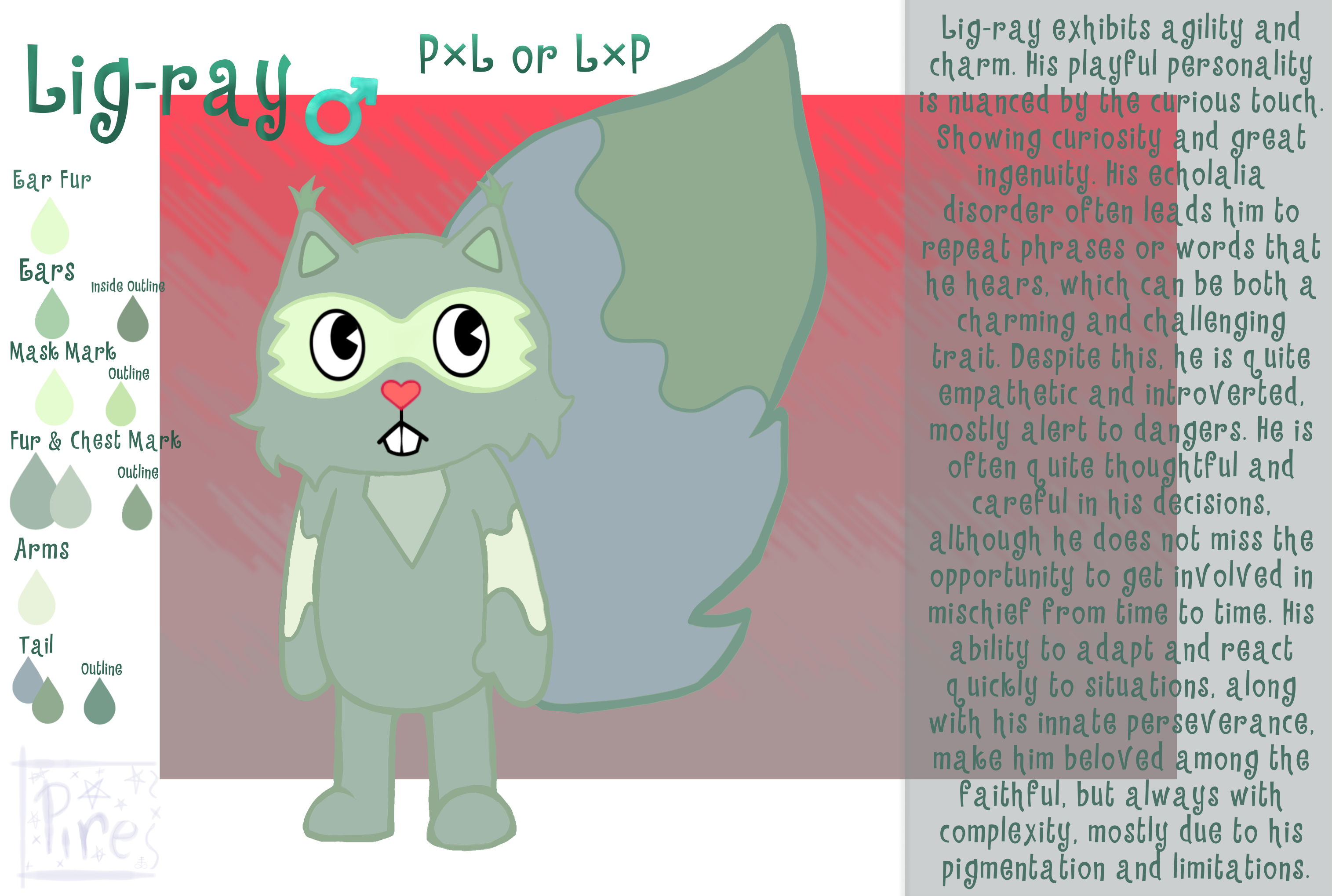 Lig-ray Ref Sheet - ibisPaint
