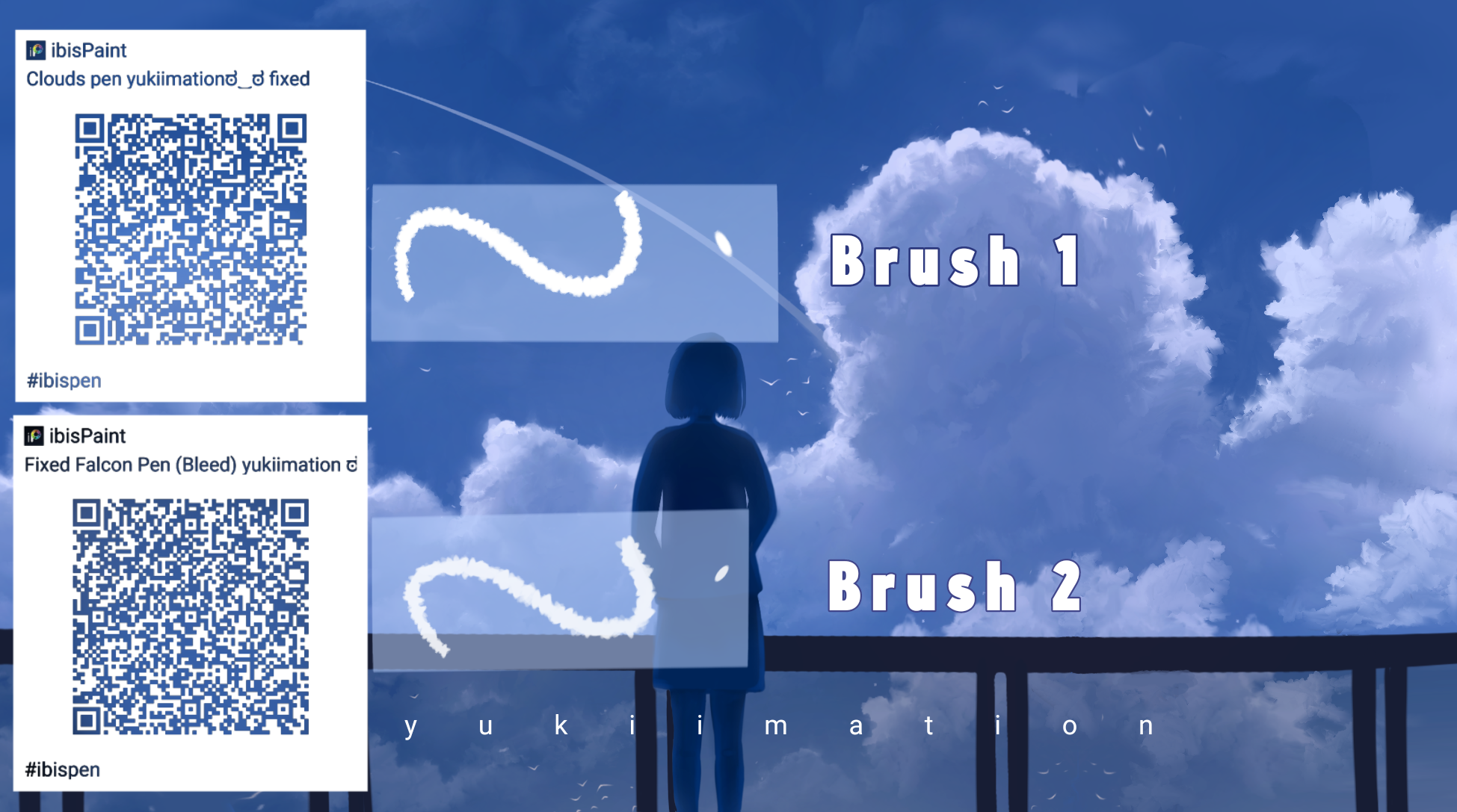 Clouds Brushes - ibisPaint
