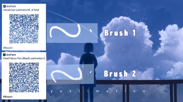 Clouds Brushes - ibisPaint