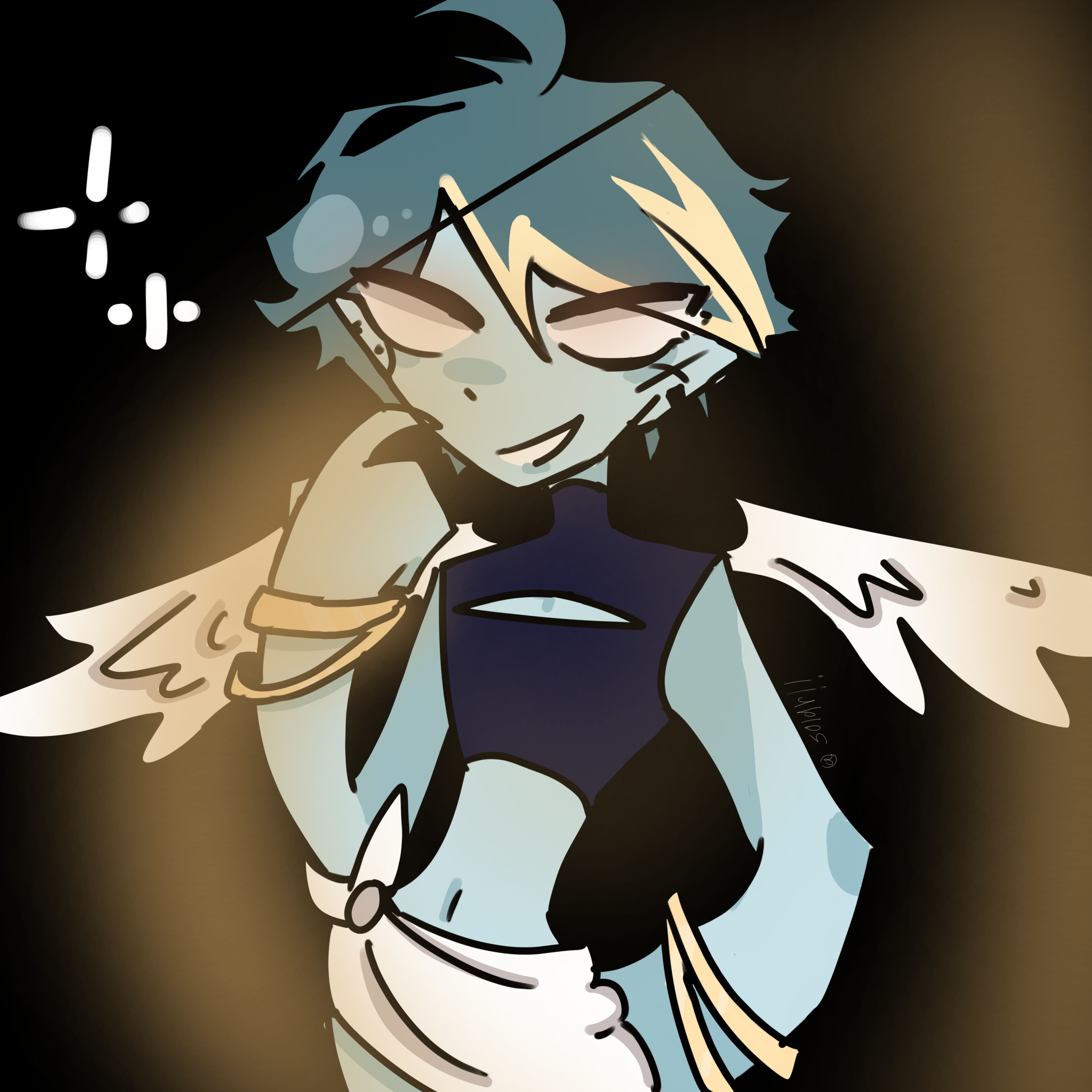 Cute simple oc drawing - ibisPaint