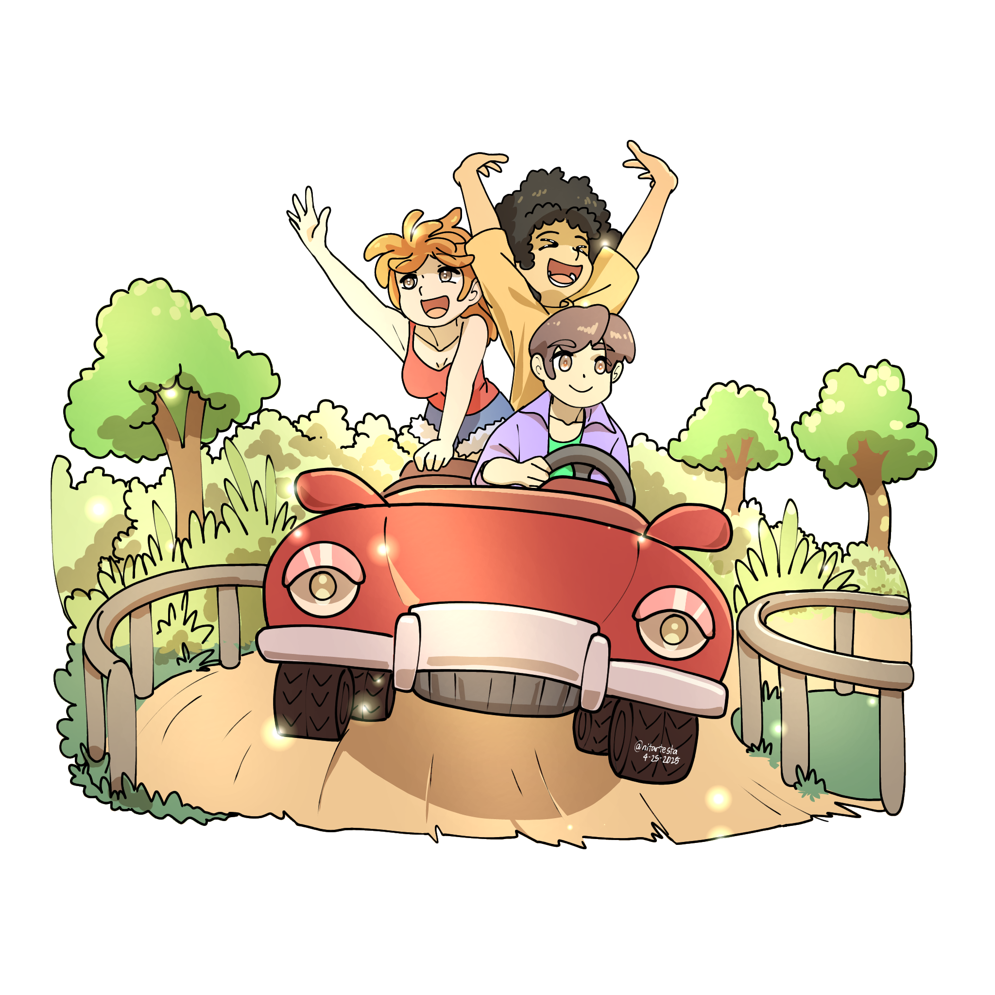 Road Trips(April Day 25) - ibisPaint