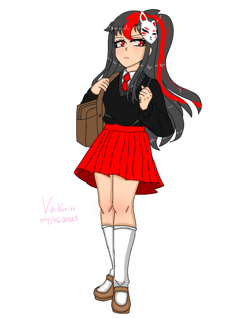 foxy red gisl - ibisPaint