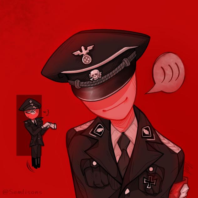 Third Reich. Countryhumans. - ibisPaint