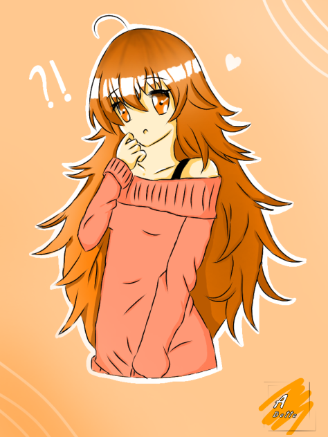 orange 🧡 - ibisPaint
