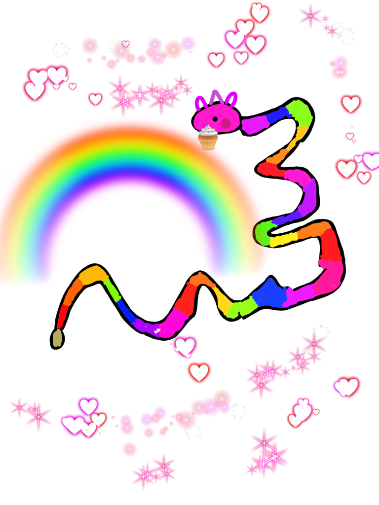 Unicorn snake - ibisPaint