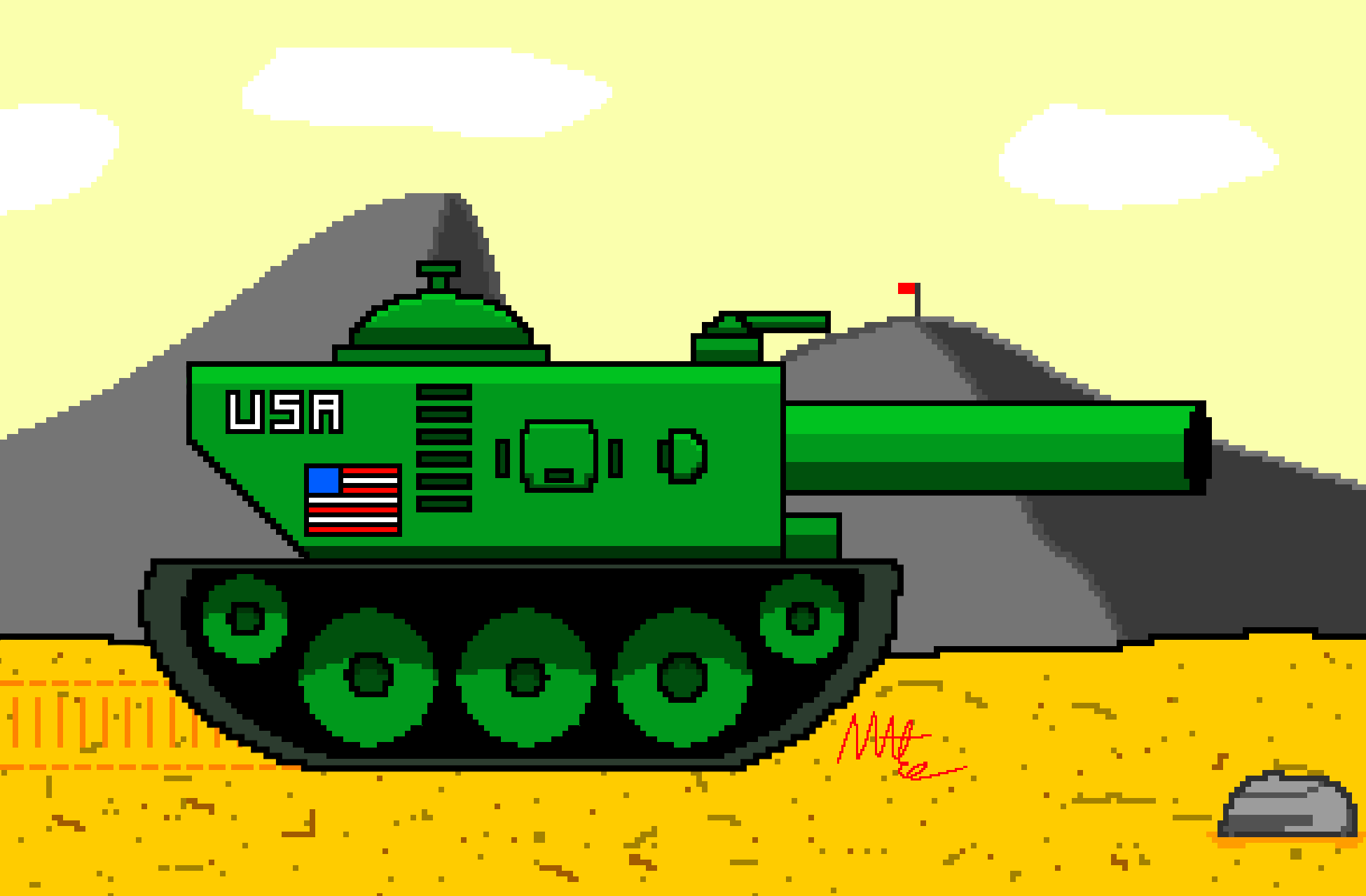 Pixel Tank - ibisPaint